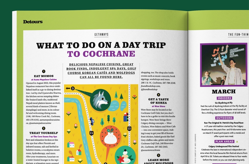 What to do on a day trip to Cochrane
